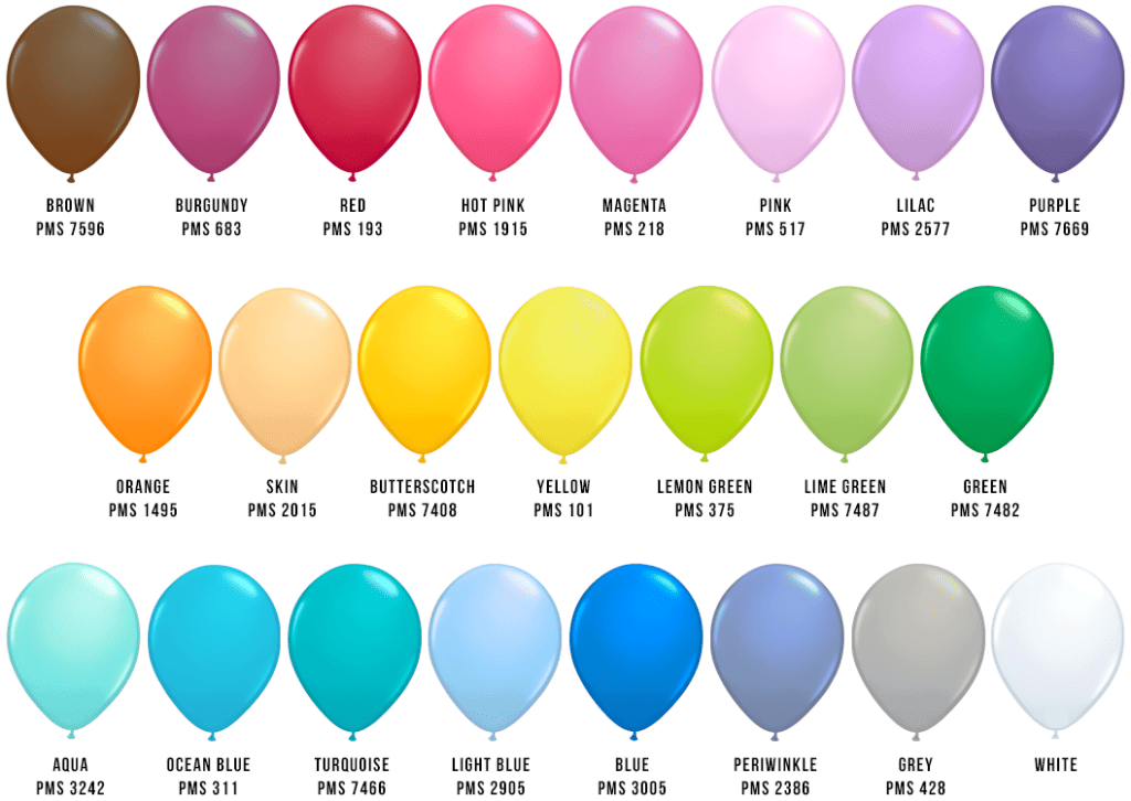 color-chart-std-12-new - CSA Balloons